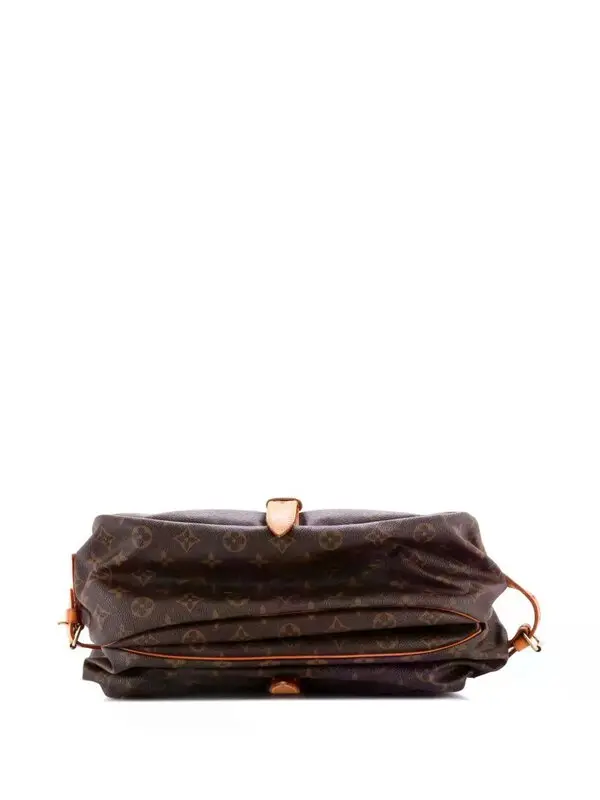 LOUIS VUITTON Saumur Monogram Canvas 35 Crossbody Bag