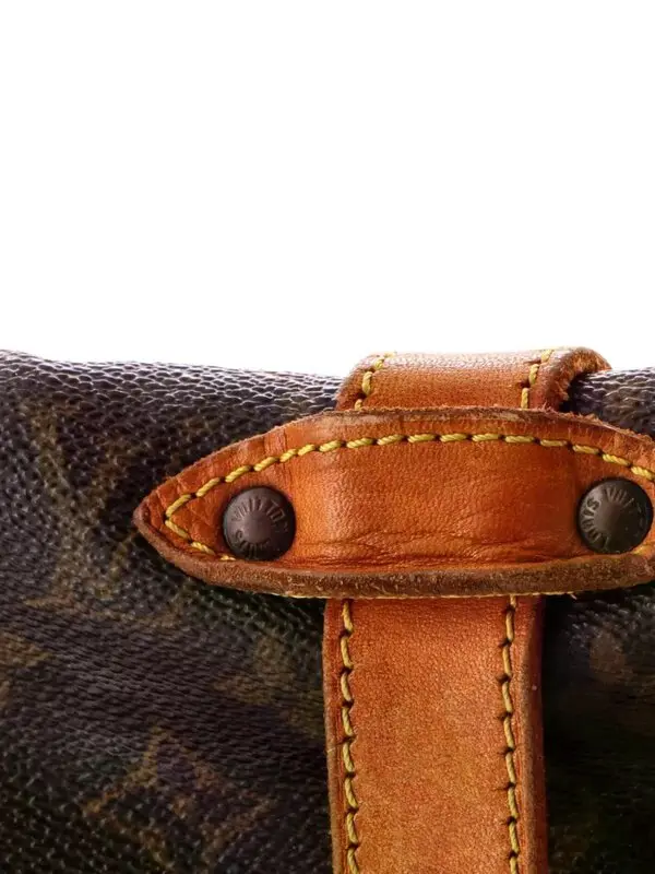 LOUIS VUITTON Saumur Monogram Canvas 35 Crossbody Bag