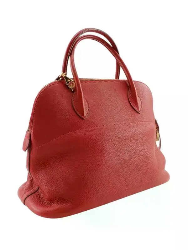 Hermès Bolide 35 Satchel - Red