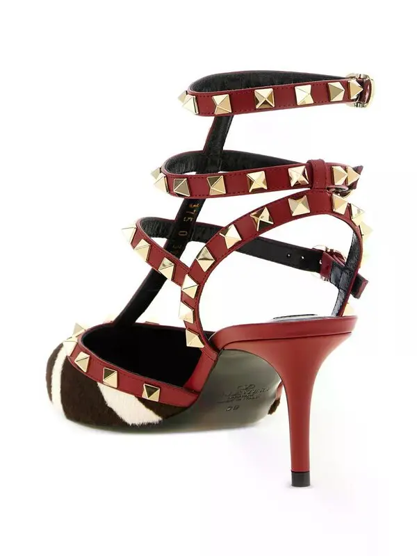 Valentino Garavani Rockstud Pumps - Red