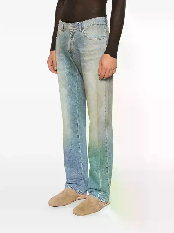 MAISON MARGIELA Five-pocket Jeans With Dirty Effect - Blue
