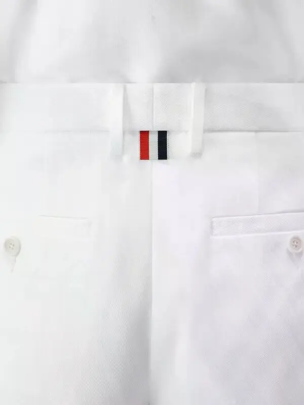Thom Browne Flat-front Shorts