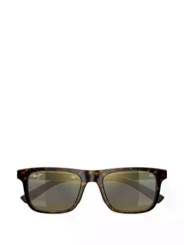 Maui Jim Rectangular Sunglasses - Brown