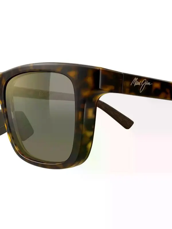 Maui Jim Rectangular Sunglasses - Brown