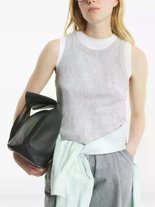 Maison Kitsuné Baby Fox Ribbed Tank Top