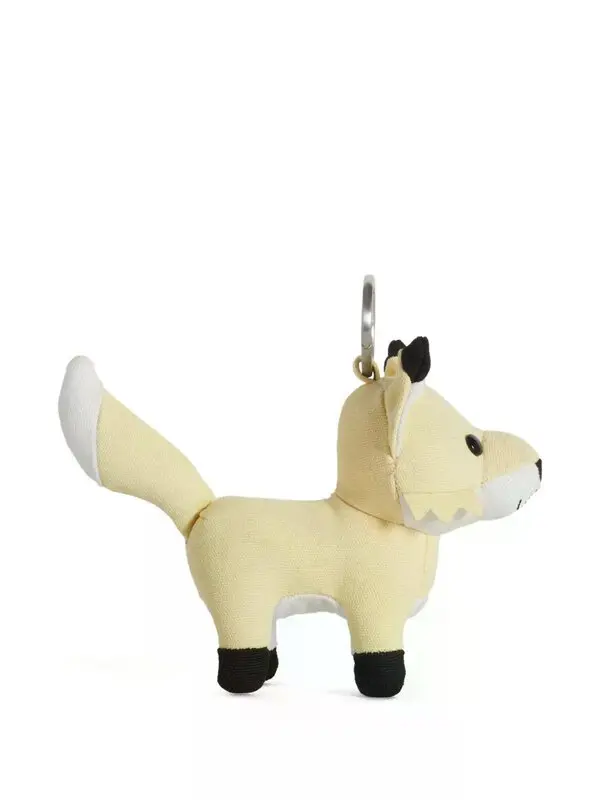Maison Kitsuné Fox Keyring - Neutrals