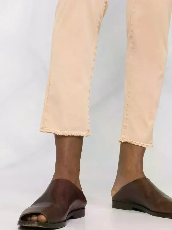 Peserico Cropped Straight-leg Trousers
