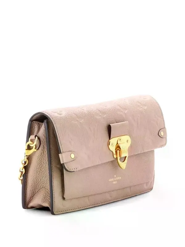 LOUIS VUITTON Vavin Chain Wallet Nm Monogram Empreinte Leather - Neutrals