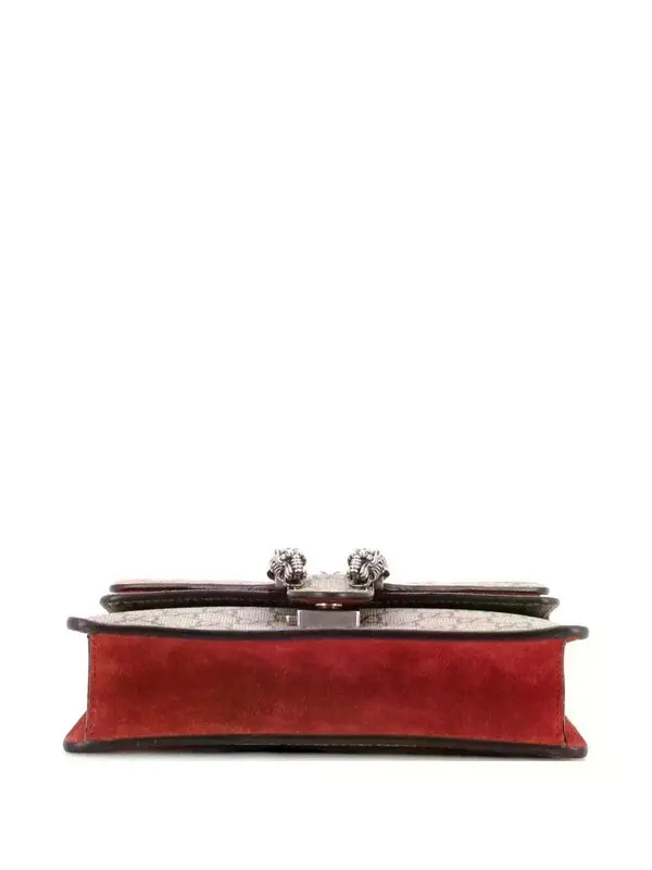 Gucci Blooms Print Gg Coated Canvas Mini Shoulder Bag - Brown