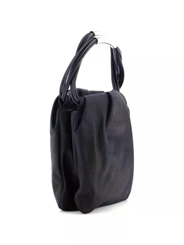 Saint Laurent Pochon Mini Satchel Bag - Black