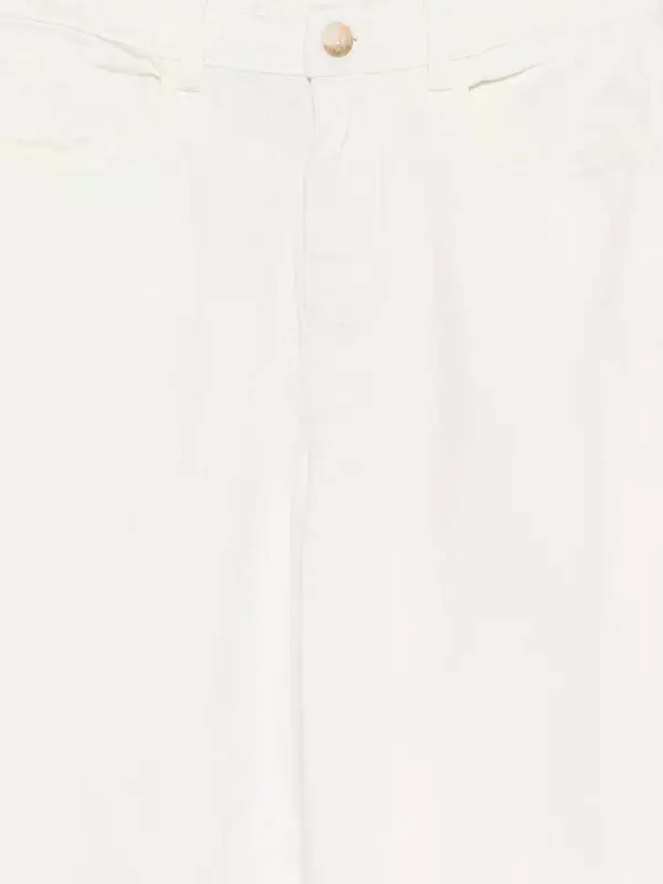 Emporio Armani Turned-up Hem Jeans