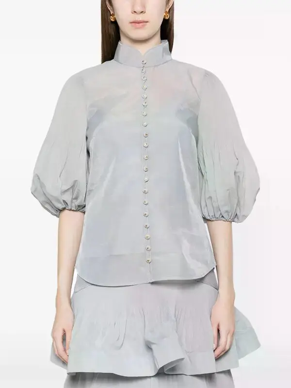 Zimmermann Bishop-sleeved Blouse