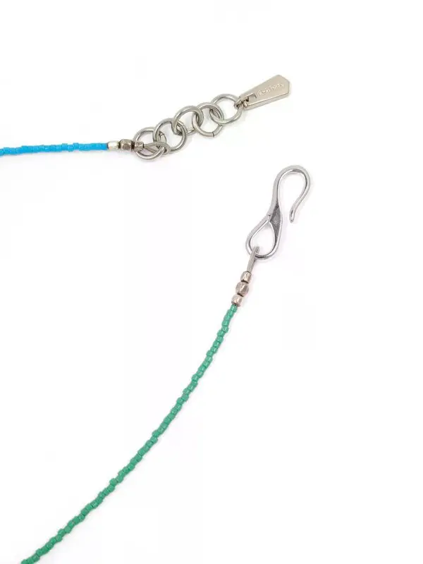 Paul Smith Beaded Necklace - Silver