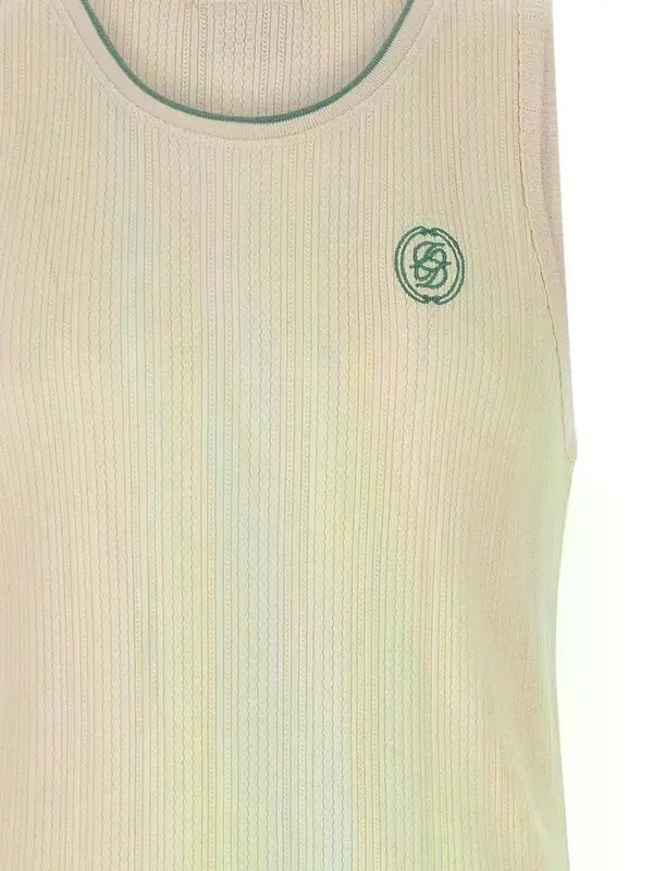 Drole De Monsieur Ribbed Crew Neck Top