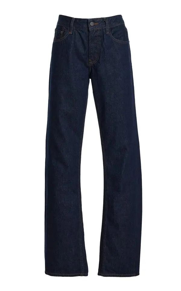KALLMEYER Adina Low-rise Cotton Jeans - Blue