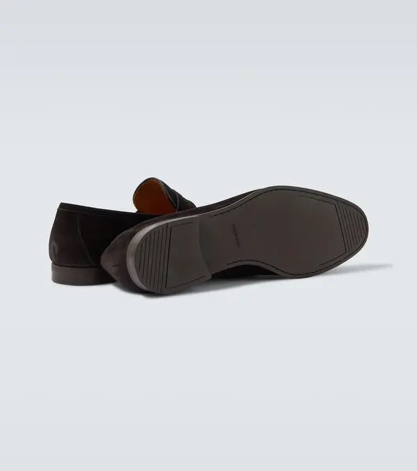 Magnanni Diezma Ii Suede Penny Loafers