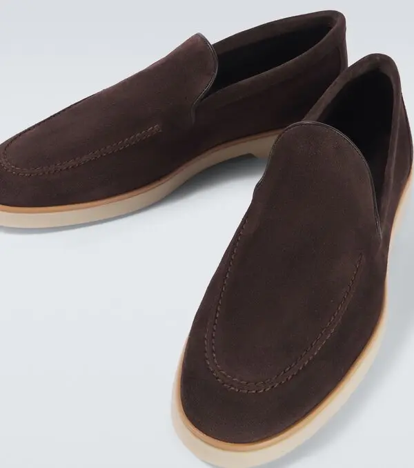 Magnanni Calpe Suede Loafers - Brown
