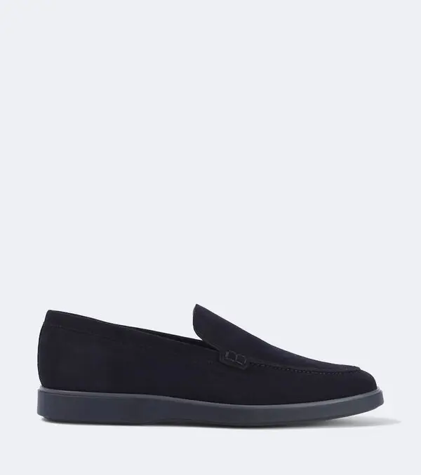 Magnanni Coroa Suede Loafers Azul - Blue