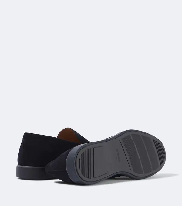 Magnanni Coroa Suede Loafers Azul - Blue