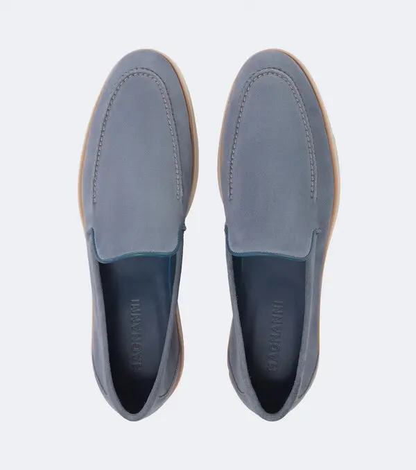 Magnanni Calpe Suede Loafers - Blue