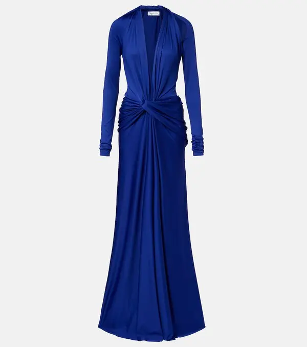 Victoria Beckham Draped Maxi Dress