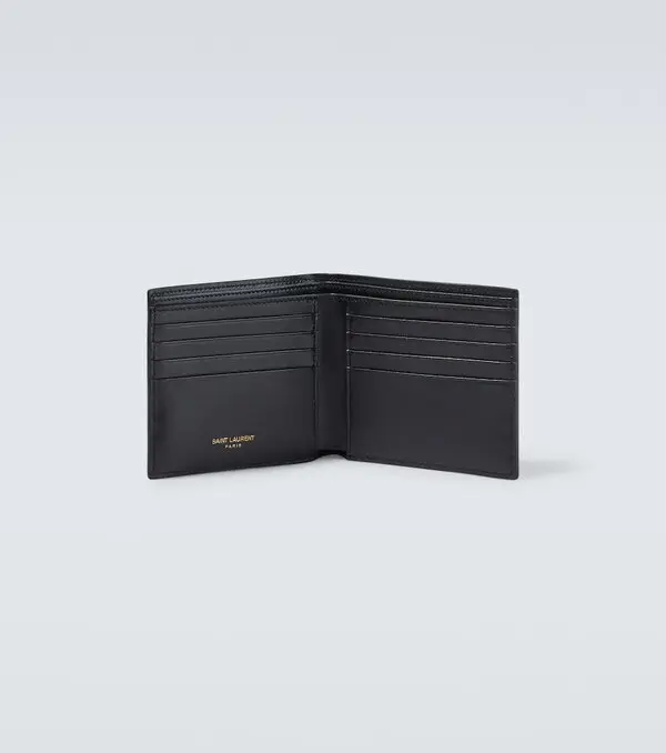 Saint Laurent Cassandre Leather Wallet