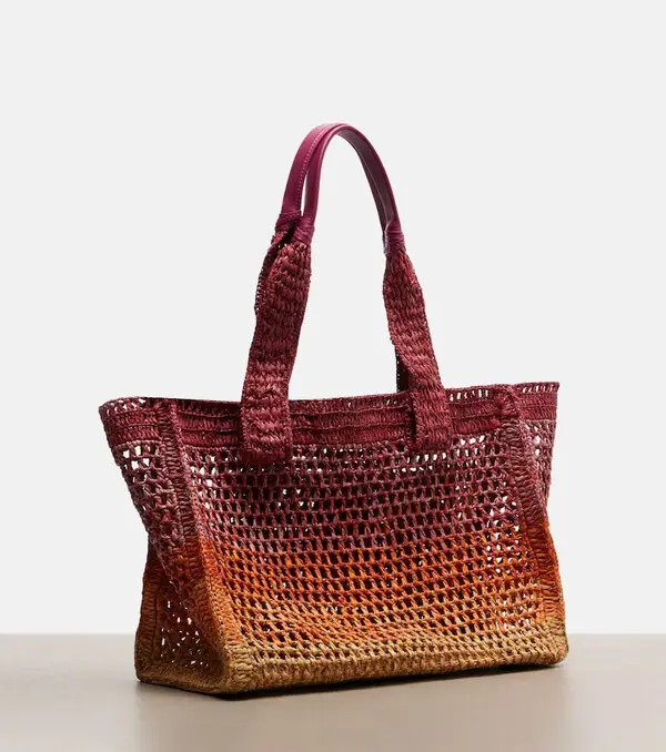 Chloé Raffia Tote Bag