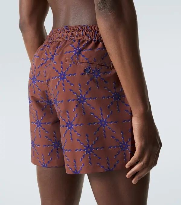 Frescobol Carioca Printed Swim Trunks