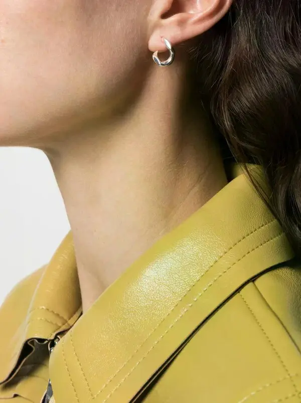 Annelise Michelson Déchainée Hoop Earrings - Silver