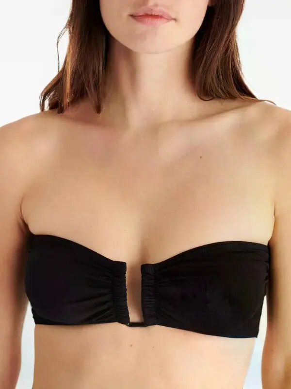 ERES Show" Bandeau Bikini Top - Black