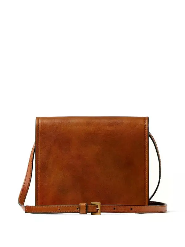 Versace Severine Leather Mini Bag - Brown
