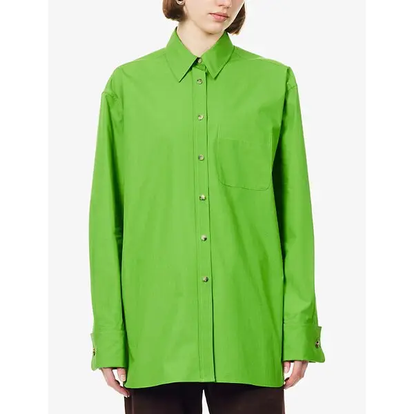 Khaite Newton Cotton Shirt