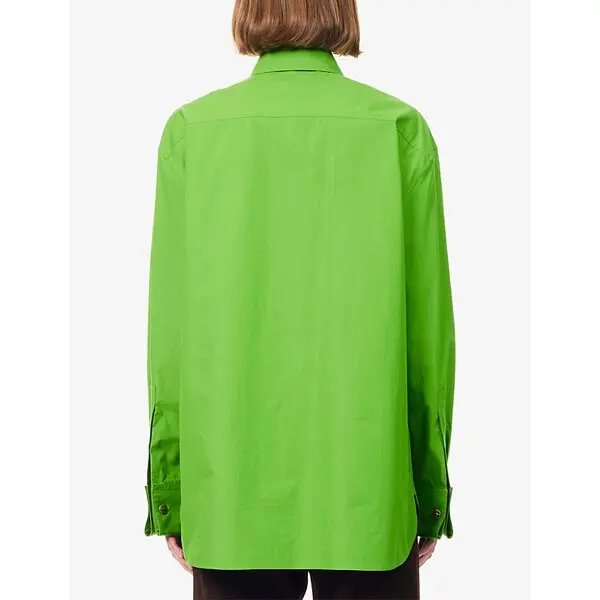 Khaite Newton Cotton Shirt