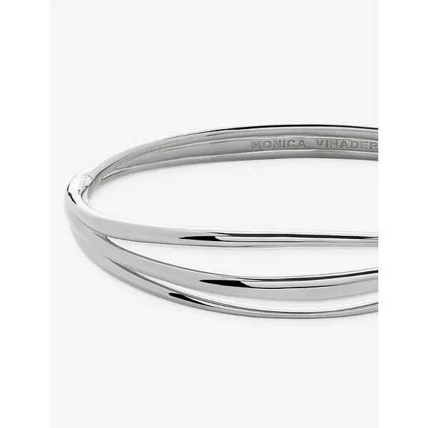 Monica Vinader Nura Wrap Sterling Bangle