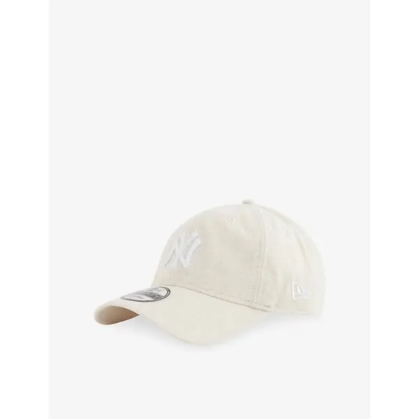 New Era 9twenty New York Yankees Woven Cap - Light Beige