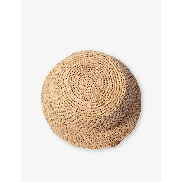 Maje Raffia Bucket Hat