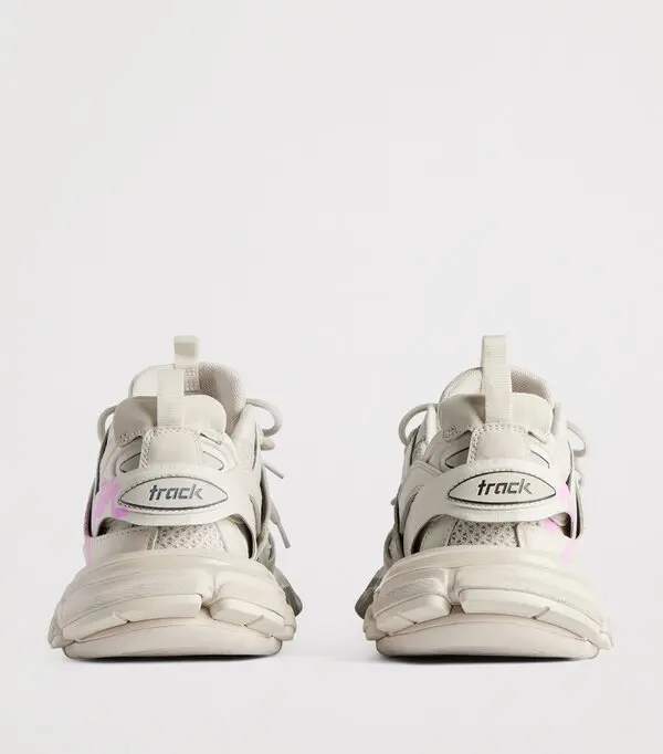 Balenciaga Track Signature Sneakers - Pink