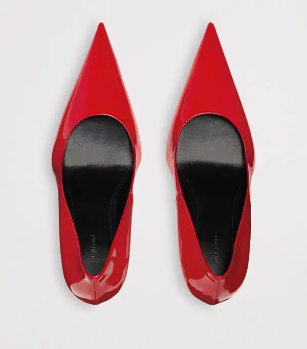 Balenciaga Avenue Stiletto Pumps - Red