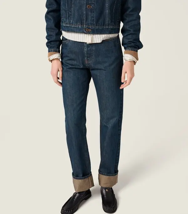 Miu Miu Straight Leg Jeans