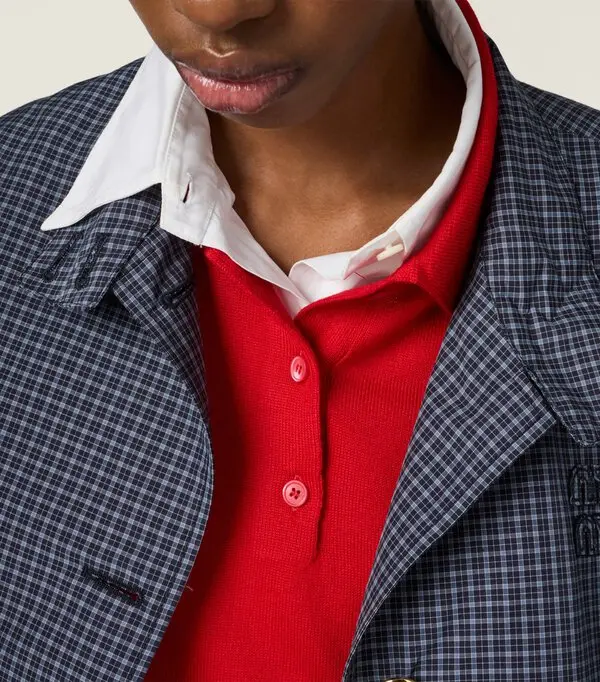 Miu Miu Wool Polo Sweater