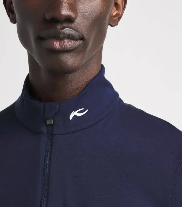Kjus Capture Midlayer Half-zip Top - Navy