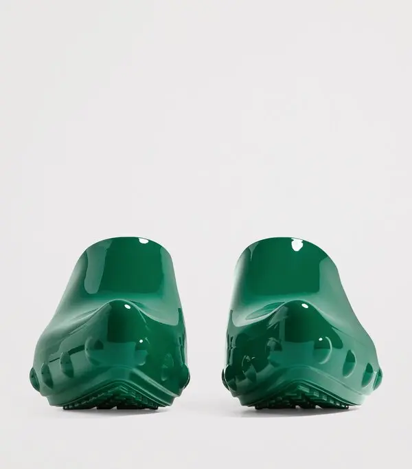 Bottega Veneta Curved-toe Clog Mules 65 - Green