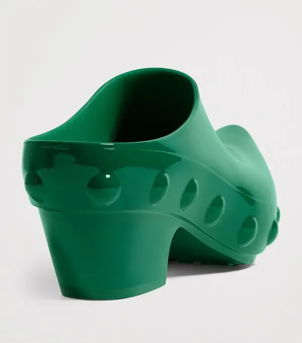 Bottega Veneta Curved-toe Clog Mules 65 - Green