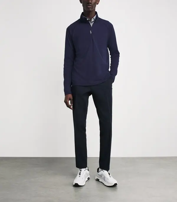 Kjus Pima Cotton Hollow Half-zip Top