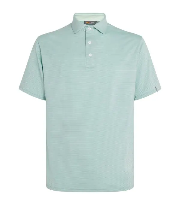 Kjus Stripe Soren Golf Polo Shirt
