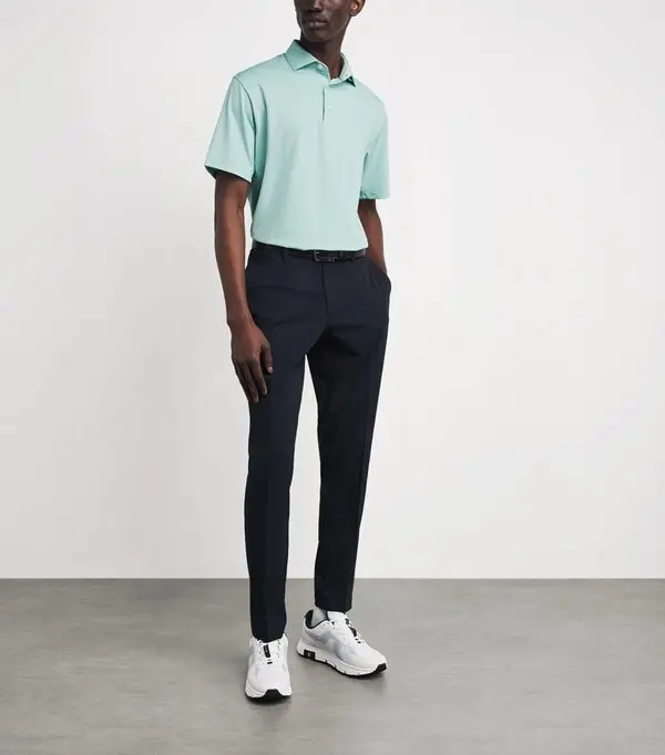 Kjus Stripe Soren Golf Polo Shirt