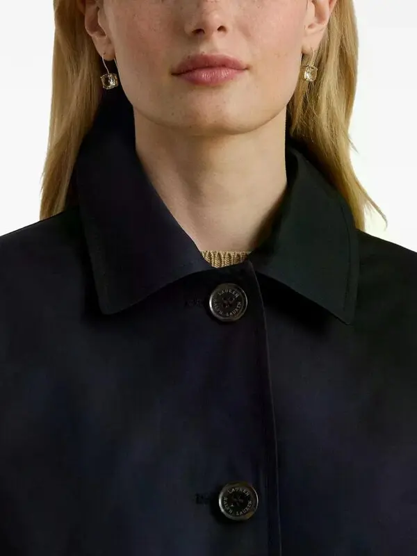 Ralph Lauren Hooded Button-up Coat