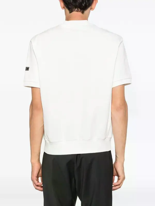 PMDS PREMIUM MOOD DENIM SUPERIOR Branding Textured Short-sleeve T-shirt