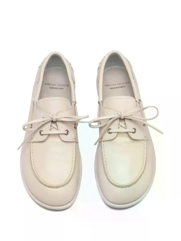 Officine Creative Lace-up Loafers - Neutrals