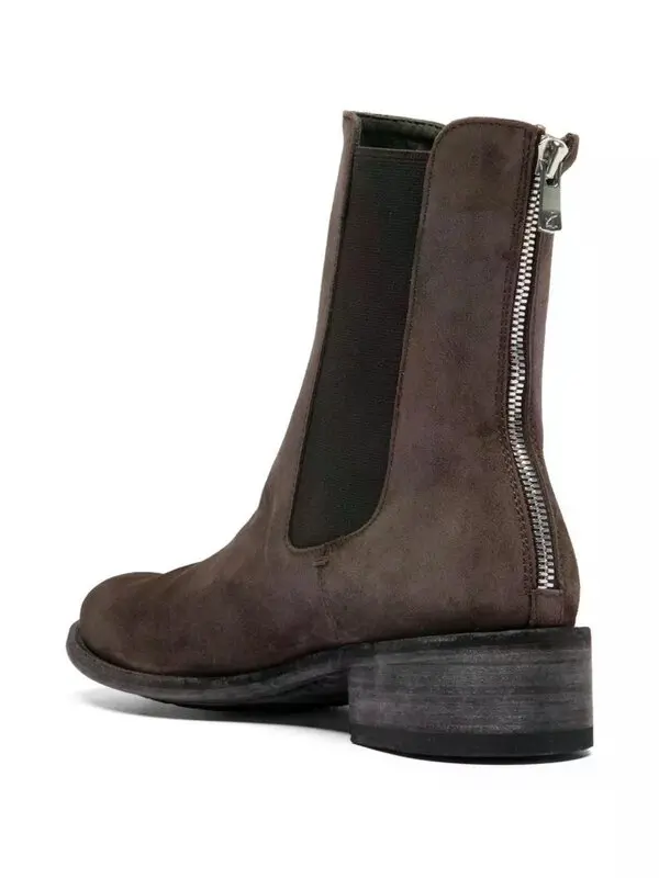 Officine Creative Lison 017 Zip Detail Boots